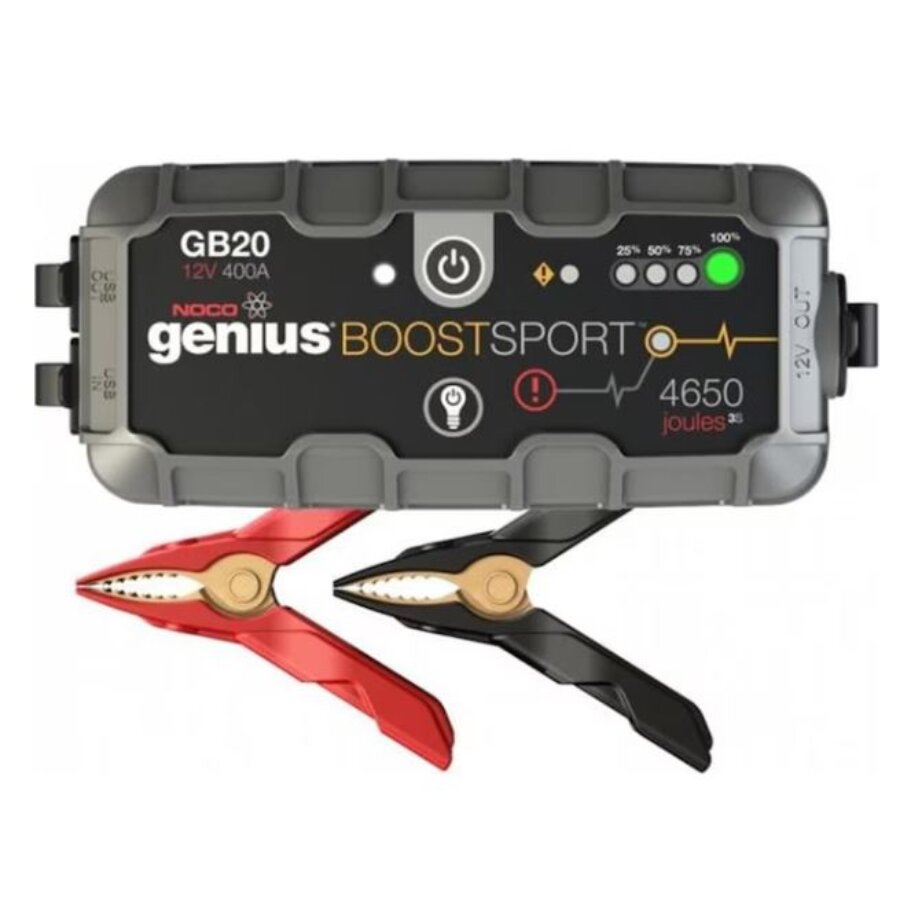Auto accu booster, Jump starter NOCO GB20 500A 12V - Auto5