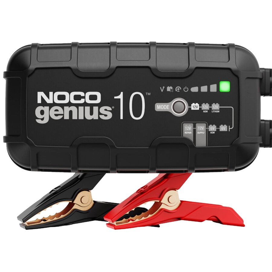 Accu-oplader auto en motor NOCO GENIUS10EU 10A, 6V en 12V - Auto5