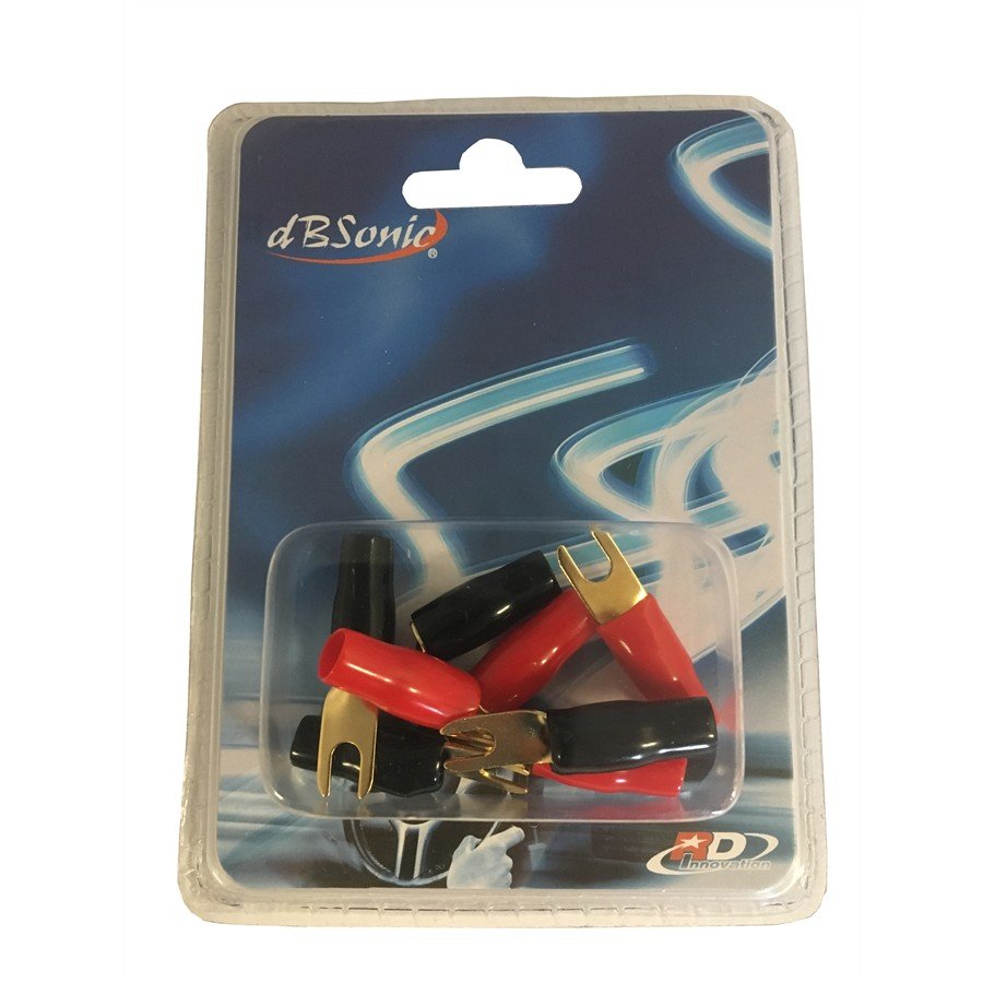 8 cosses fourche 4 mm DBSONIC pour câble 10 mm - Auto5