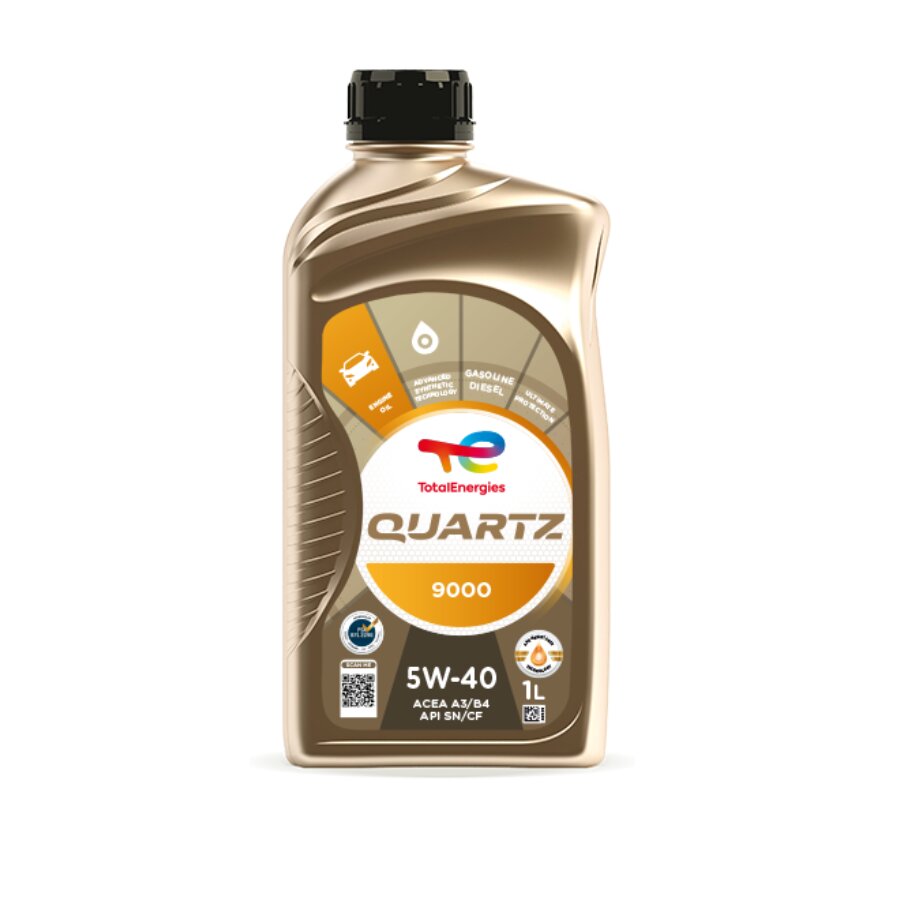 TOTAL Quartz 9000 Gas en Diesel 5W40 benzine- en dieselmotorolie (1 l ...