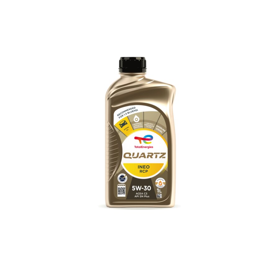 Benzine- en dieselmotorolie TOTALENERGIES Quartz Ineo RCP 5W30 1 liter ...