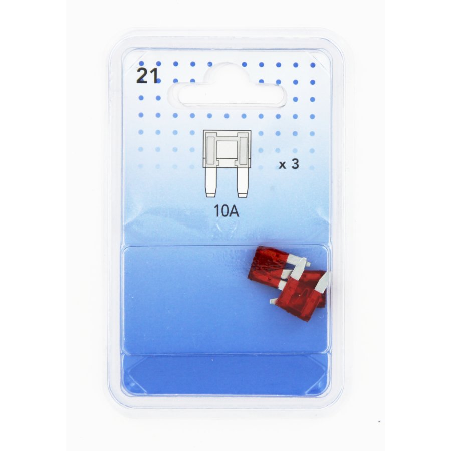 3 stuks 10 A mini meszekeringen - Auto5