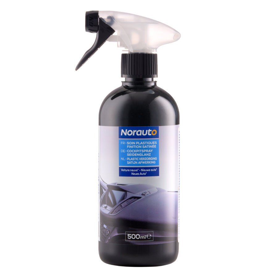 NORAUTO satin finish plastic care 500 ml nieuwe auto geur - Auto5