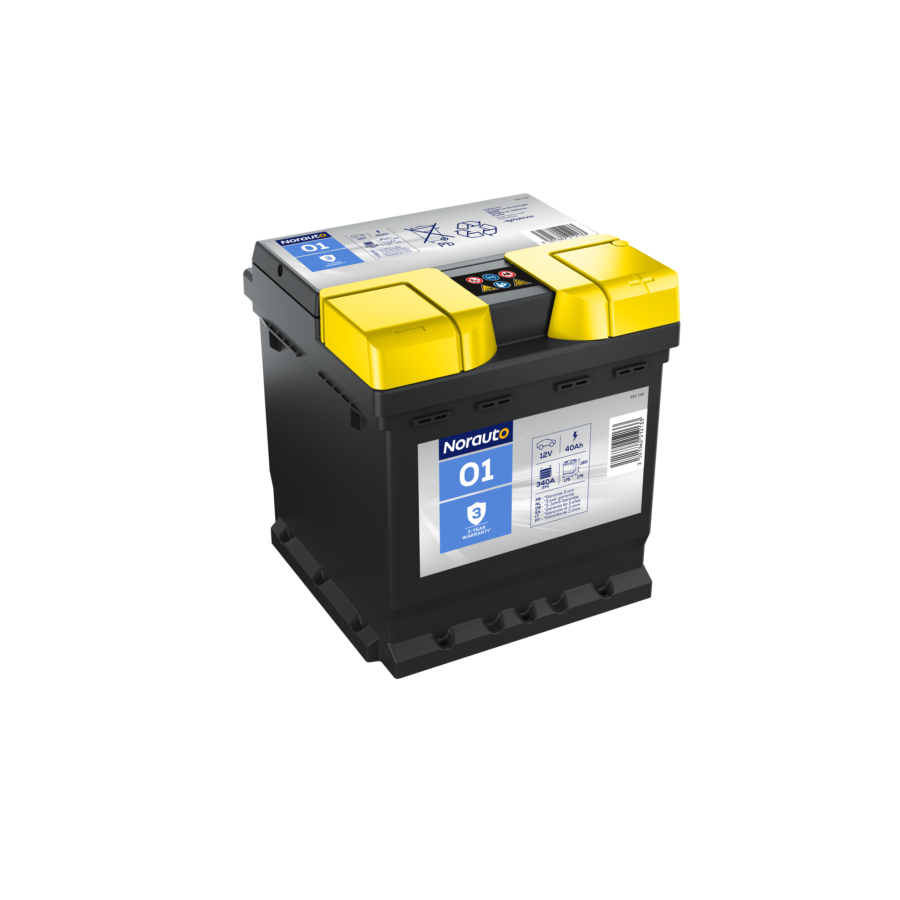 Autobatterij NORAUTO BV01 40 Ah - 340 A - Auto5