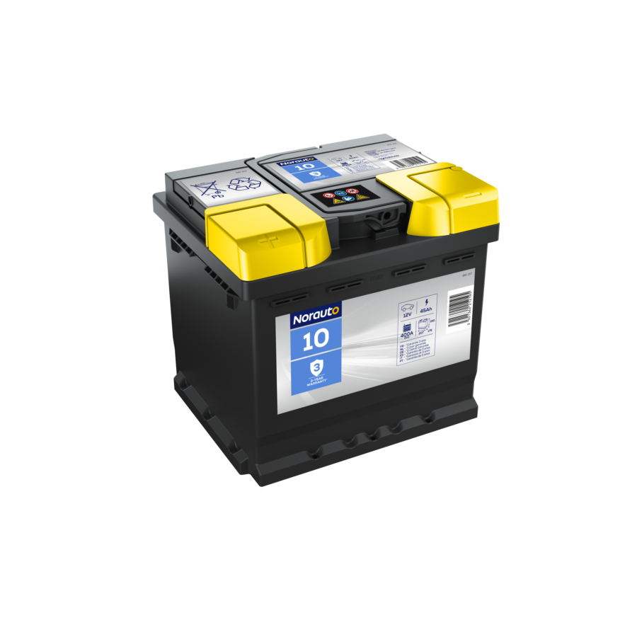Autobatterij NORAUTO BV10 45 Ah - 400 A - Auto5