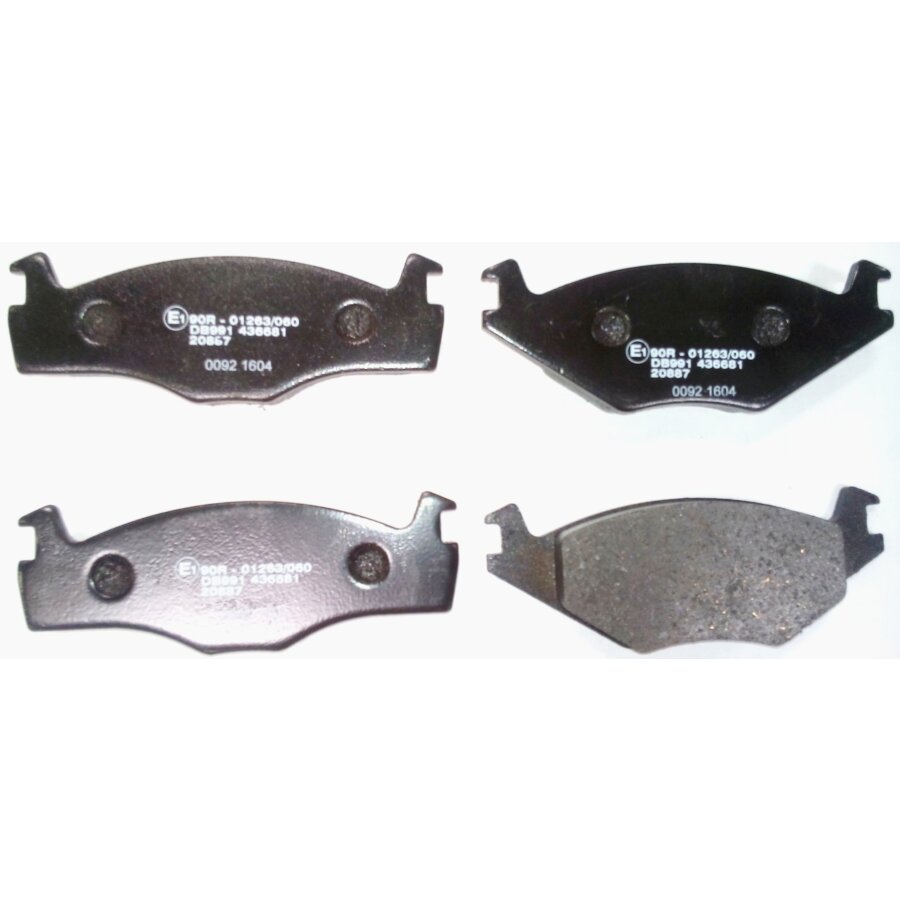 4 Remblokken NORAUTO NRP419 - Auto5