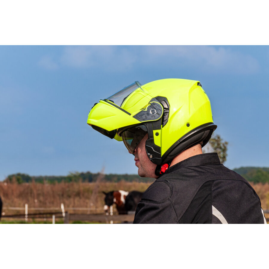 Helm WAYSCRAL Evolve Vision modulair maat S geel : Auto5.be