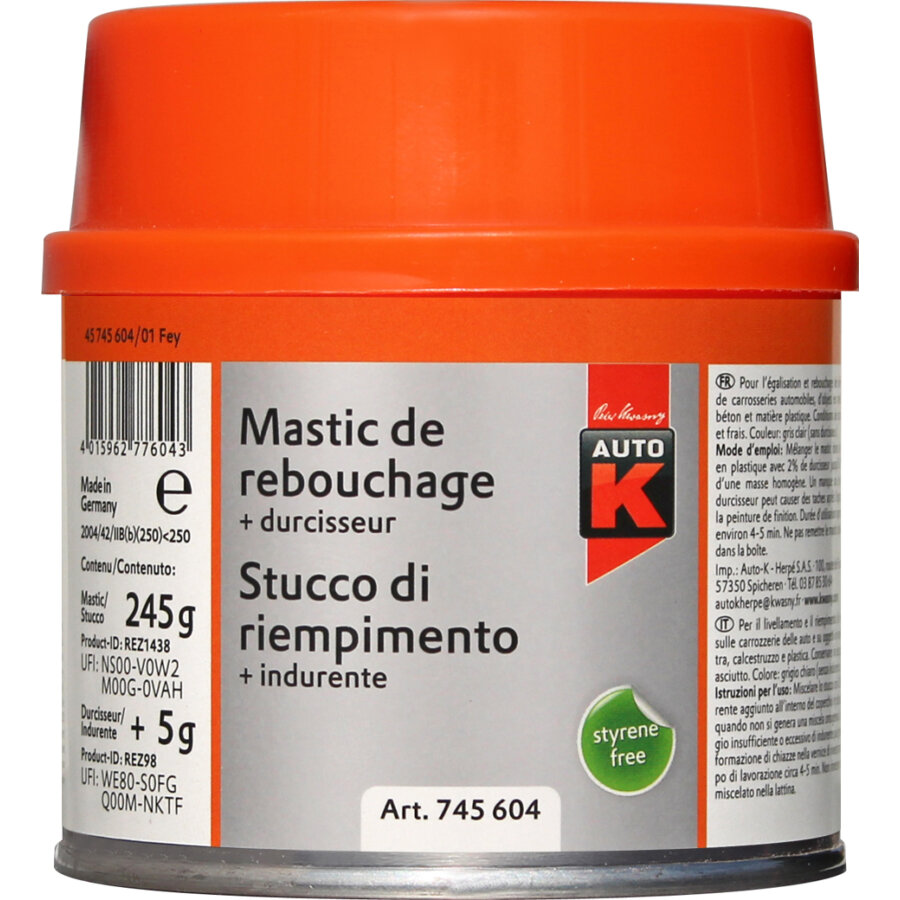 AUTO-K Vullende Stopverf 250 g - Auto5