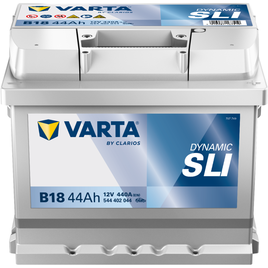 Autobatterij VARTA B18 Blue Dynamic 44 Ah - 440 A - Auto5
