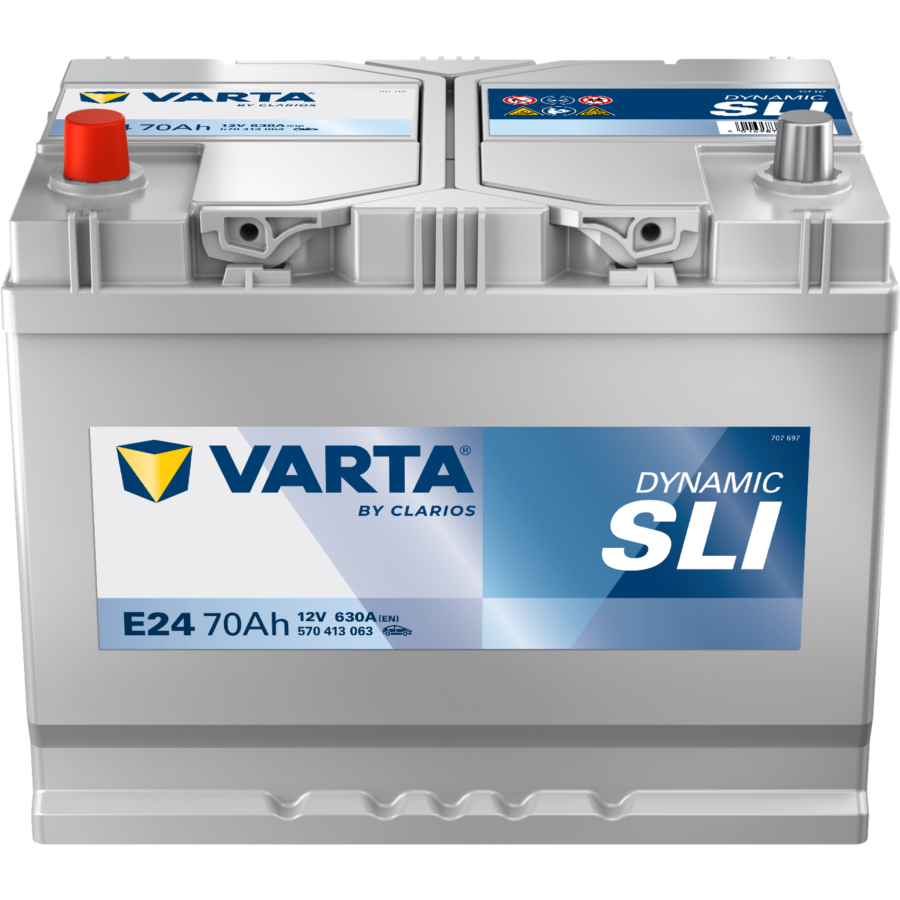 Autobatterij VARTA E24 Blue Dynamic 70 Ah - 630 A - Auto5