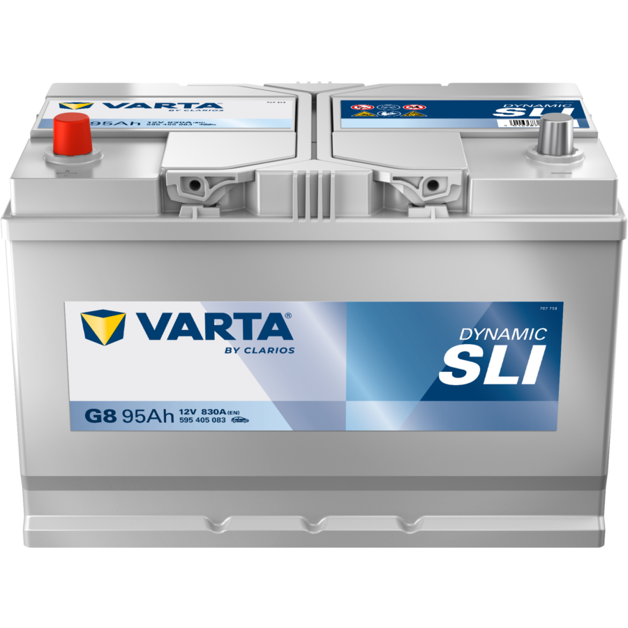 Autobatterij VARTA G8 Blue Dynamic 95 Ah - 830 A - Auto5
