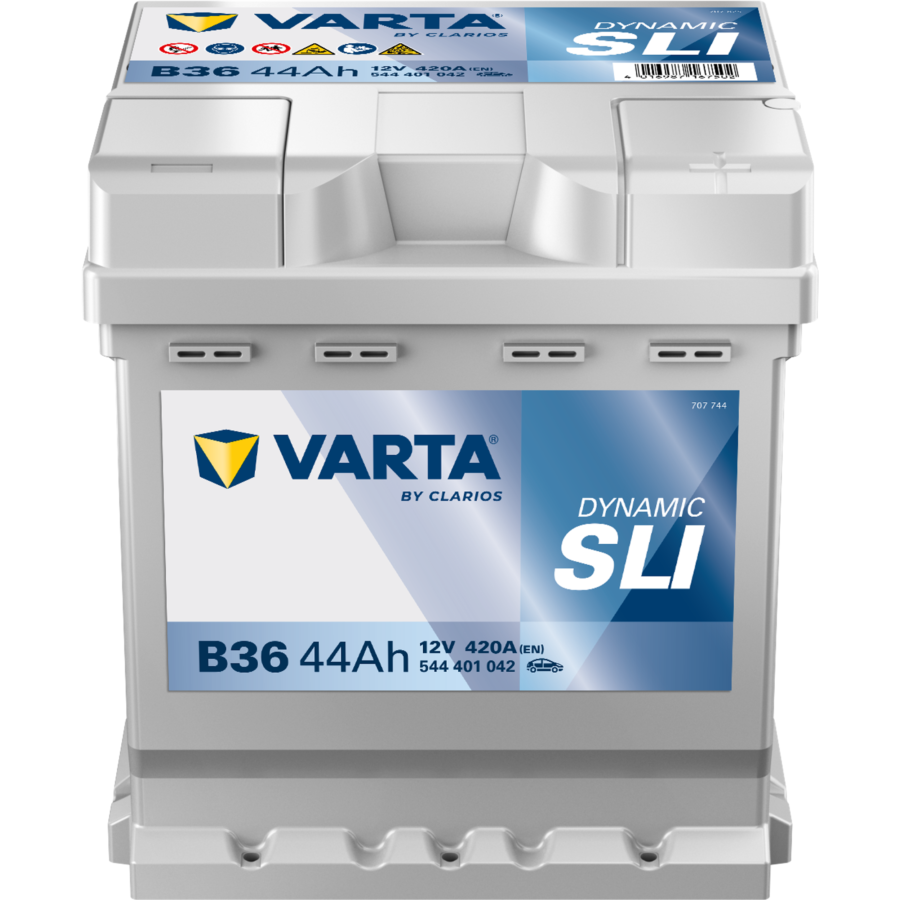 Autobatterij VARTA B36 Blue Dynamic 44 Ah - 420 A - Auto5