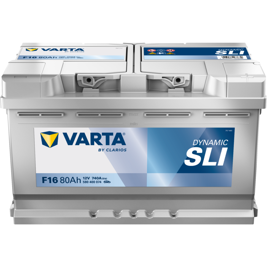 Autobatterij VARTA F16 Blue Dynamic 80 Ah - 740 A - Auto5