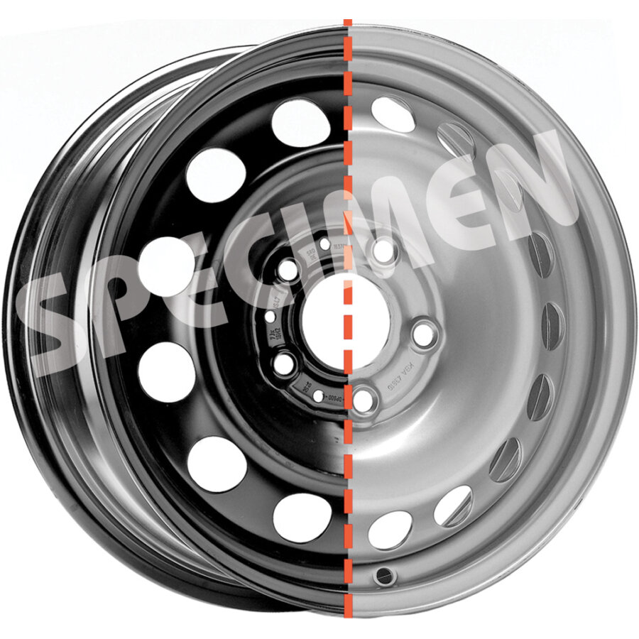 Stalen velg 15 inch - 4 Gaten - 6X15 4X100 ET39 AL56.6 - Auto5