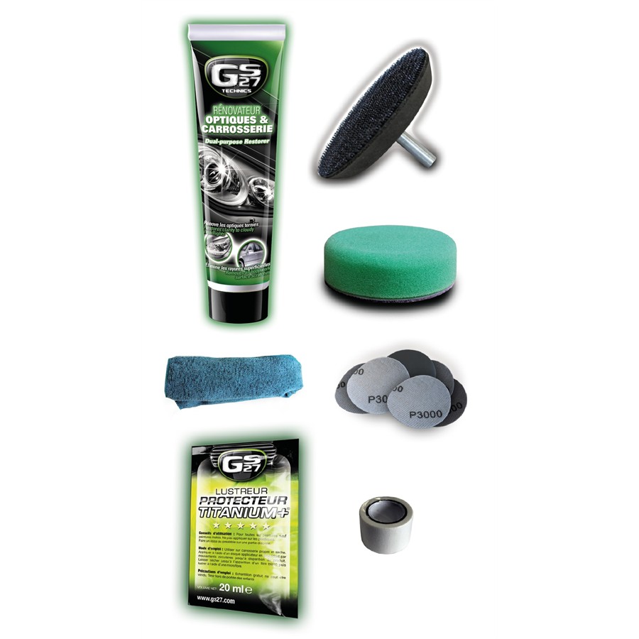 Kit rénovation optiques GS27 : Auto5.be