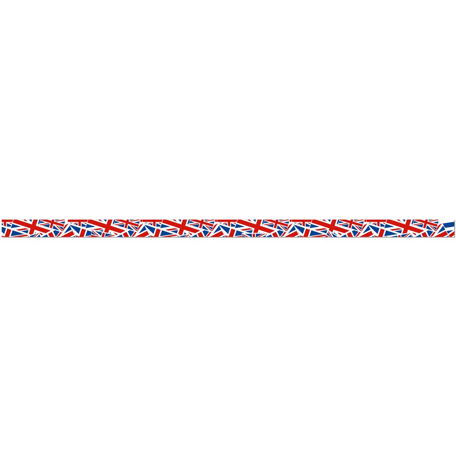 1 zelfklevende strip Union Jack DRESS CAR - Auto5