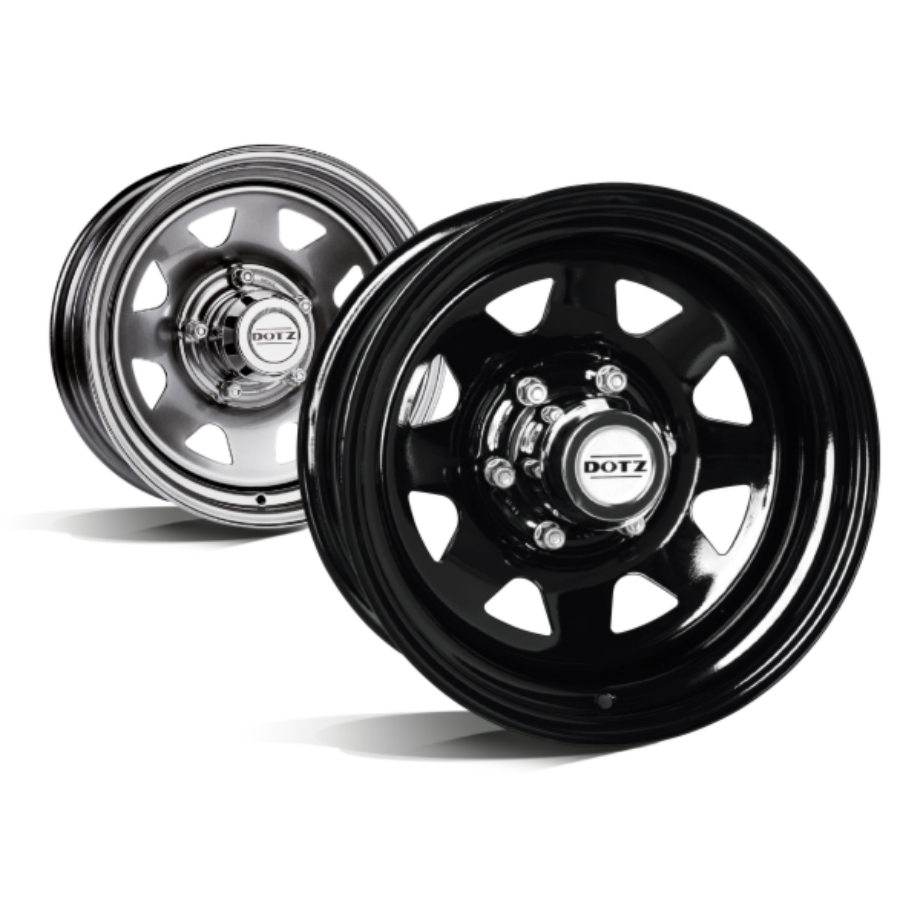 ALU VELG DOTZ DAKAR DARK 7x15 6x139,7 ET12 - Auto5