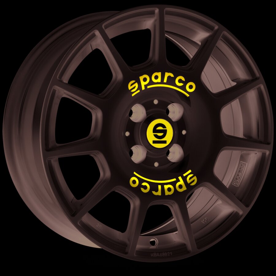 Aluminium velg SPARCO TERRA 7x16 4x108 ET25 Witte blauwe letter - Auto5
