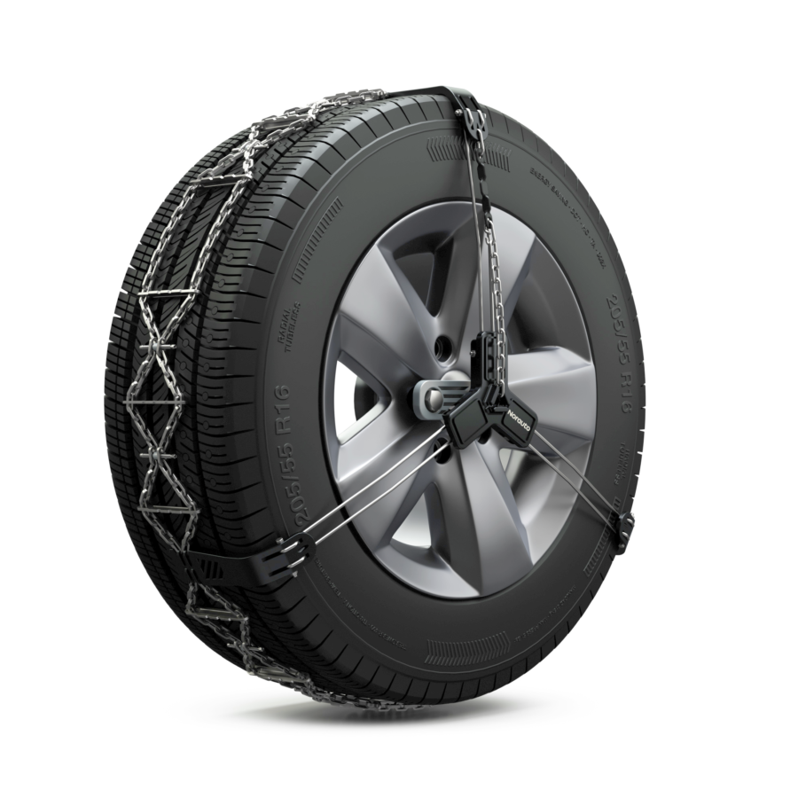 2 chaînes à neige frontales métalliques NORAUTO WINTER GRIP 200 N40 - Auto5