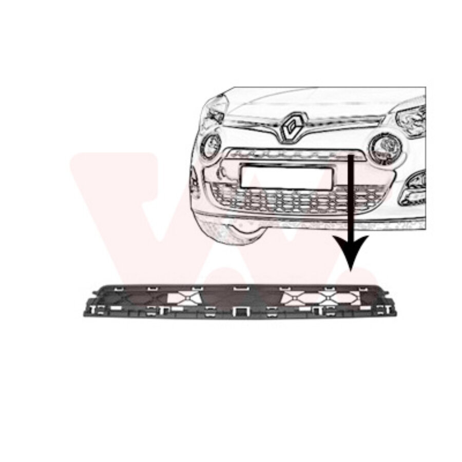 GRILLE PRISE D'AIR SUP. - Auto5