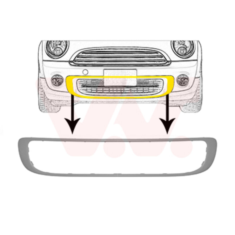 CONTOUR GRILLE PRISE AIR - Auto5