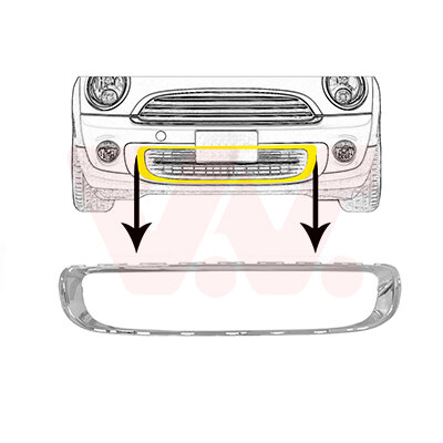 CONTOUR GRILLE PRISE AIR - Auto5
