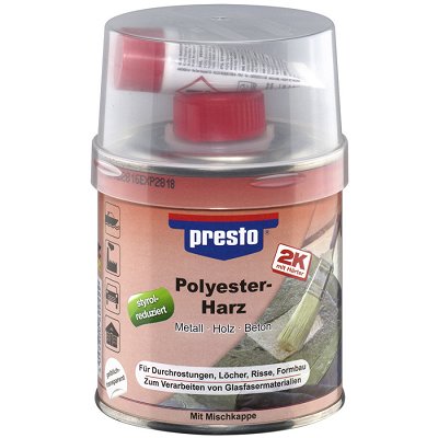 Polyesterhars PRESTO 250 g - Auto5