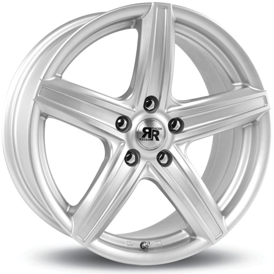 Aluminium velg RACER ICE 8x18 5x108 ET22 Zilvercoating - Auto5