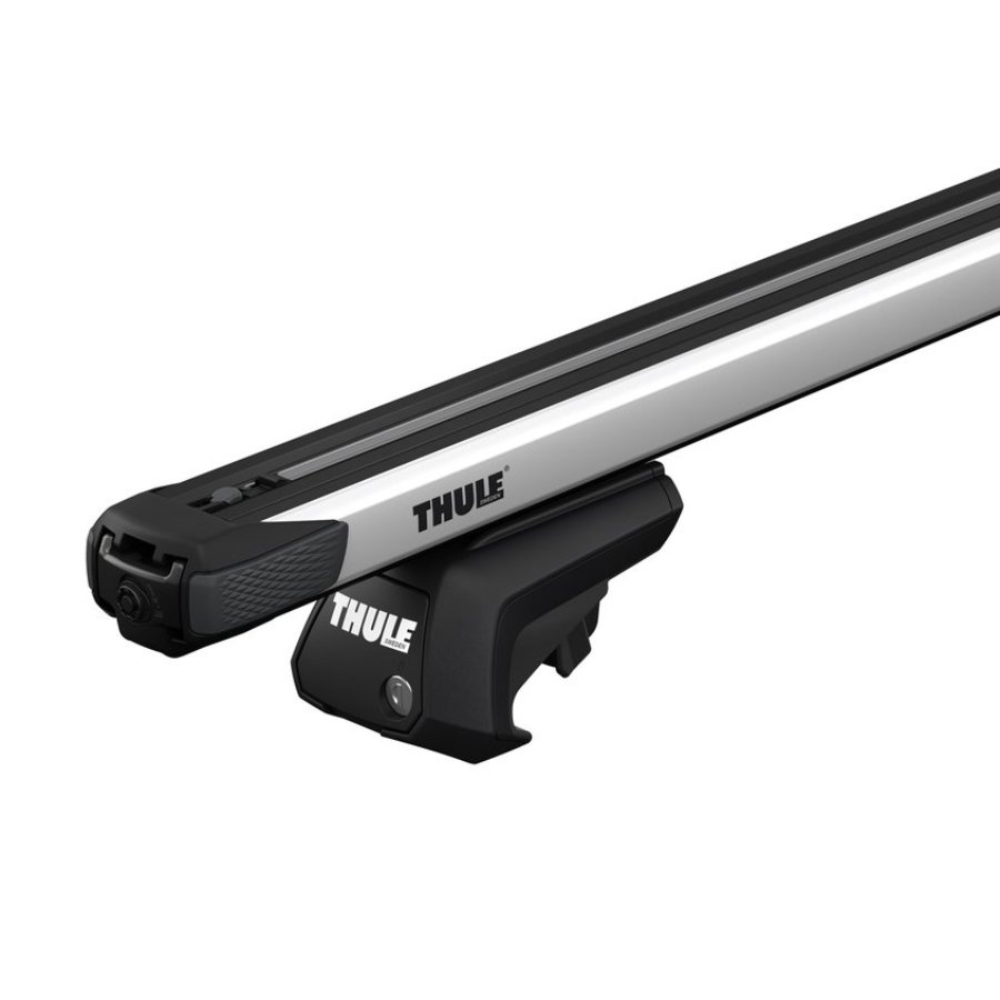 Compleet pakket 2 met bevestigingen THULE slidebar aluminium - Auto5