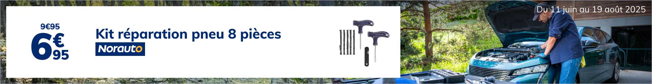 Roue de secours, roue galette, kit roue de secours - Auto5